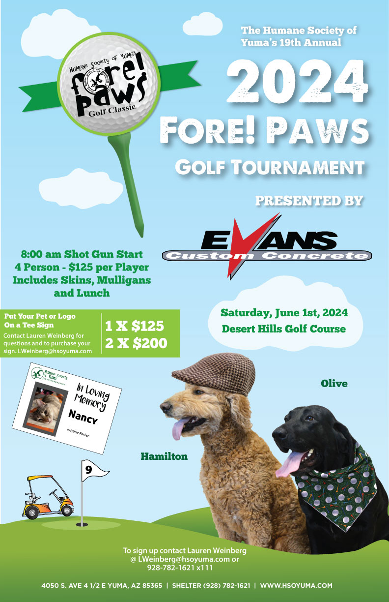 Fore! Paws Golf Tournament 2024